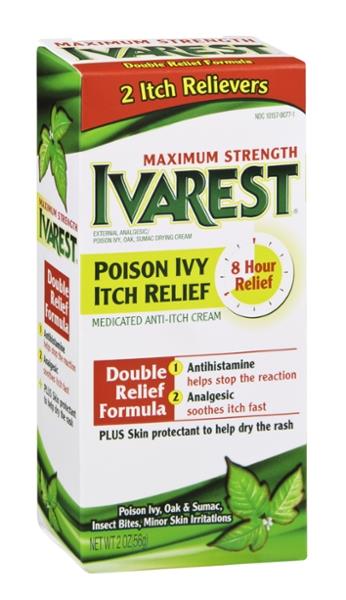 Ivarest Poison Ivy Itch Cream, Maximum Strength | Hy-Vee Aisles Online ...
