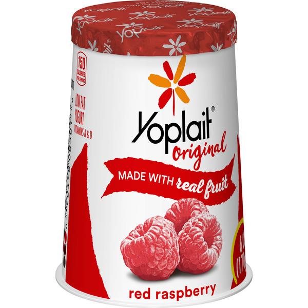 Yoplait Original Red Raspberry Low Fat Yogurt | Hy-Vee Aisles Online ...