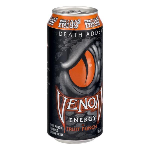 Venom Death Adder Fruit Punch Enery Drink | Hy-Vee Aisles Online ...