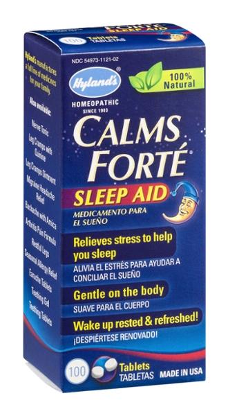 Hyland's Calms Forte Sleep Aid Tablets | Hy-Vee Aisles Online Grocery ...