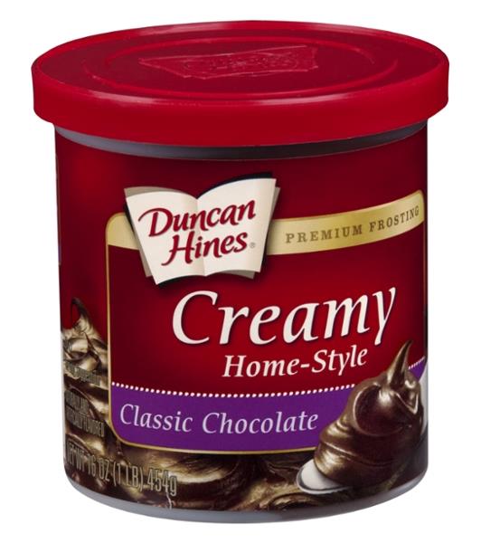 Duncan Hines Classic Chocolate Creamy Home-Style Frosting | Hy-Vee ...